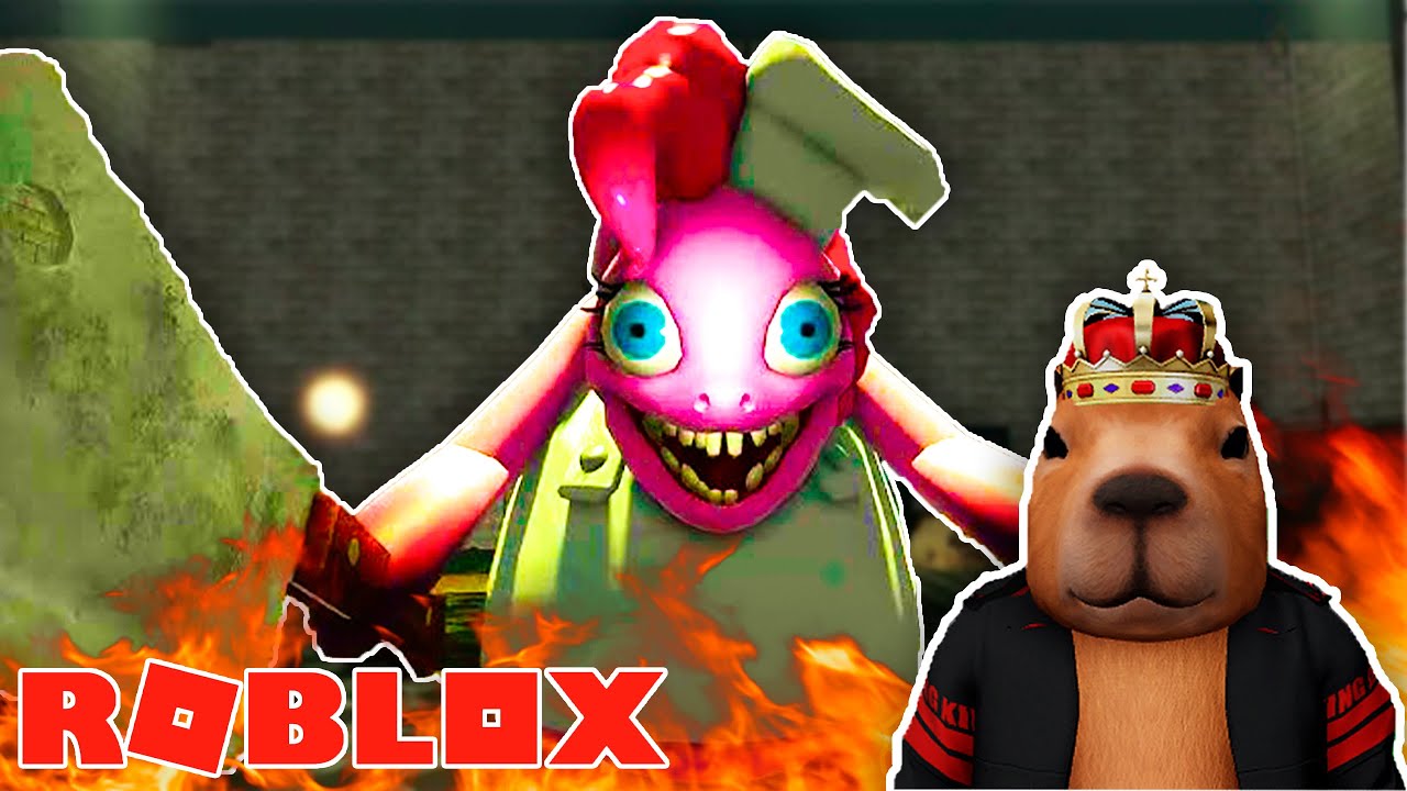 CAPYKING ESCAPE FROM THE PONY FACTORY IN ROBLOX - YouTube