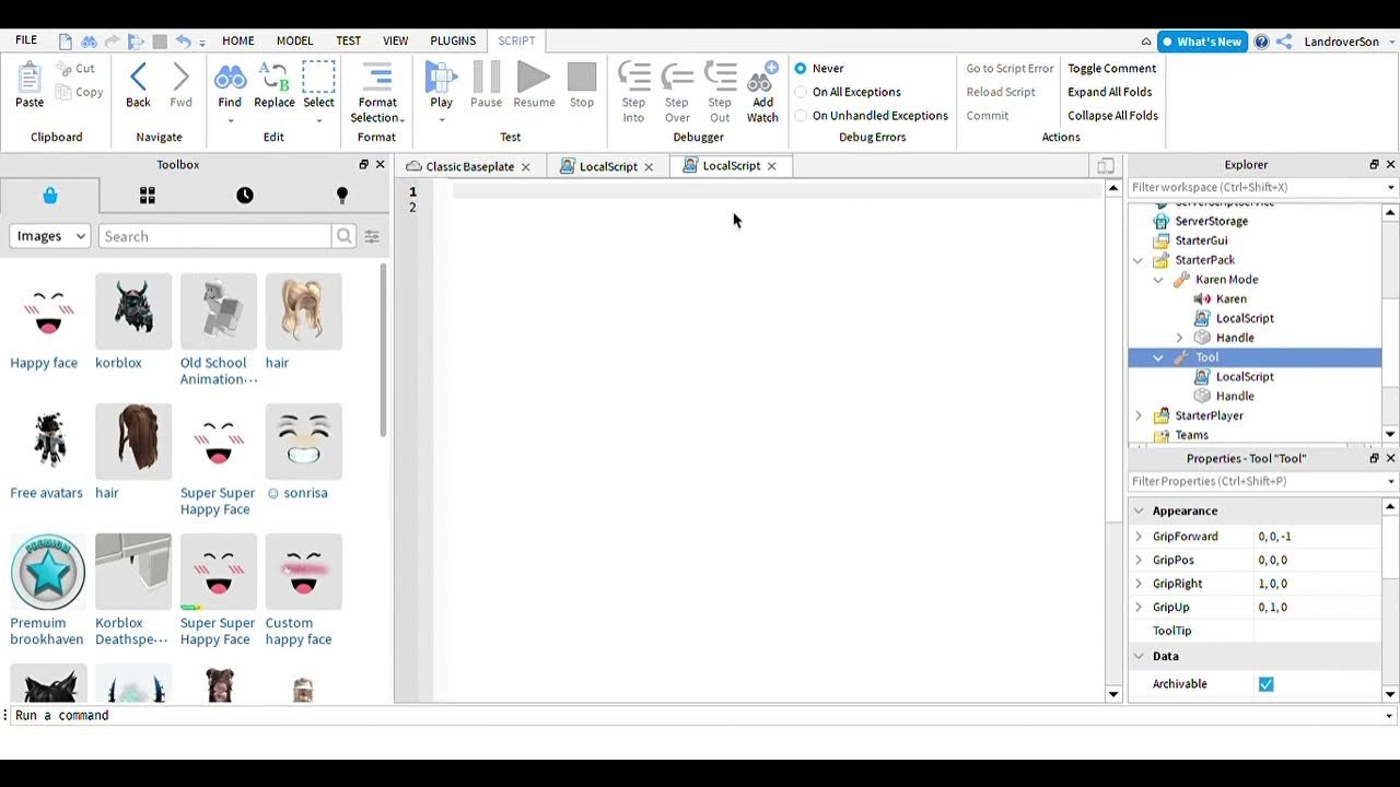 How to make sound when item equipped - Roblox Studio - YouTube