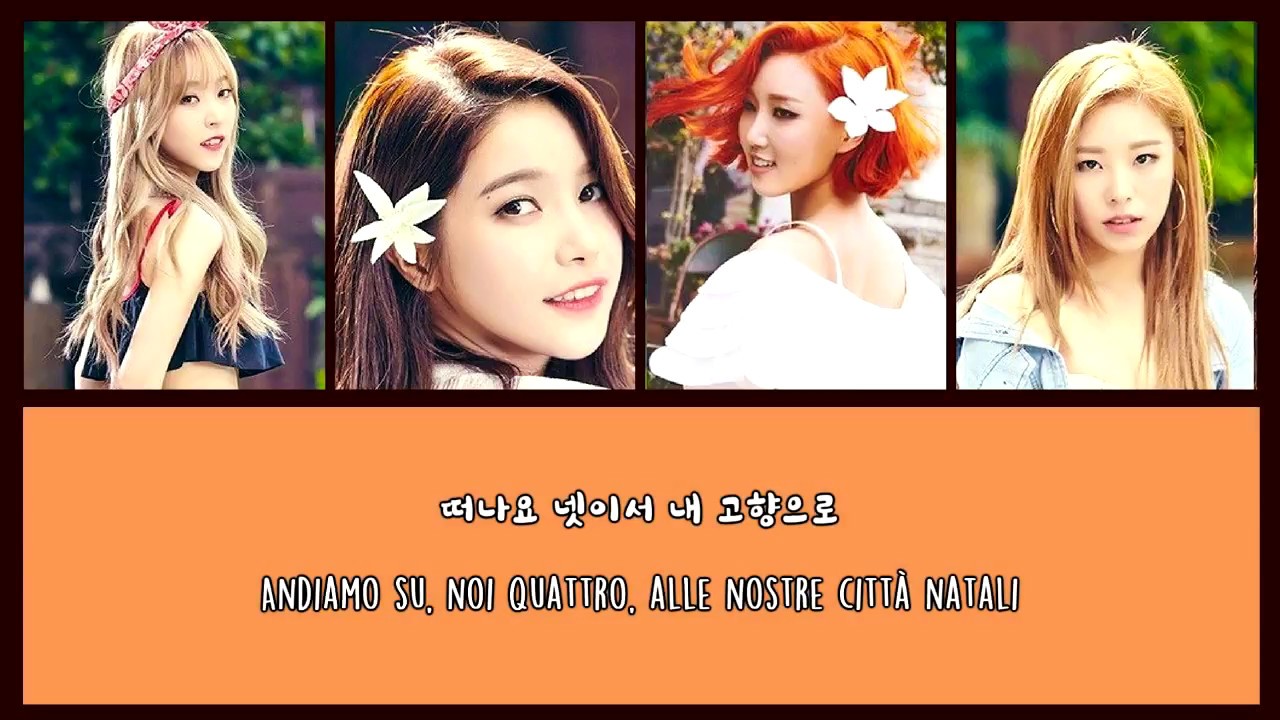 [SUB 한/ITA] MAMAMOO (마마무) - MY HOMETOWN (고향이) - YouTube