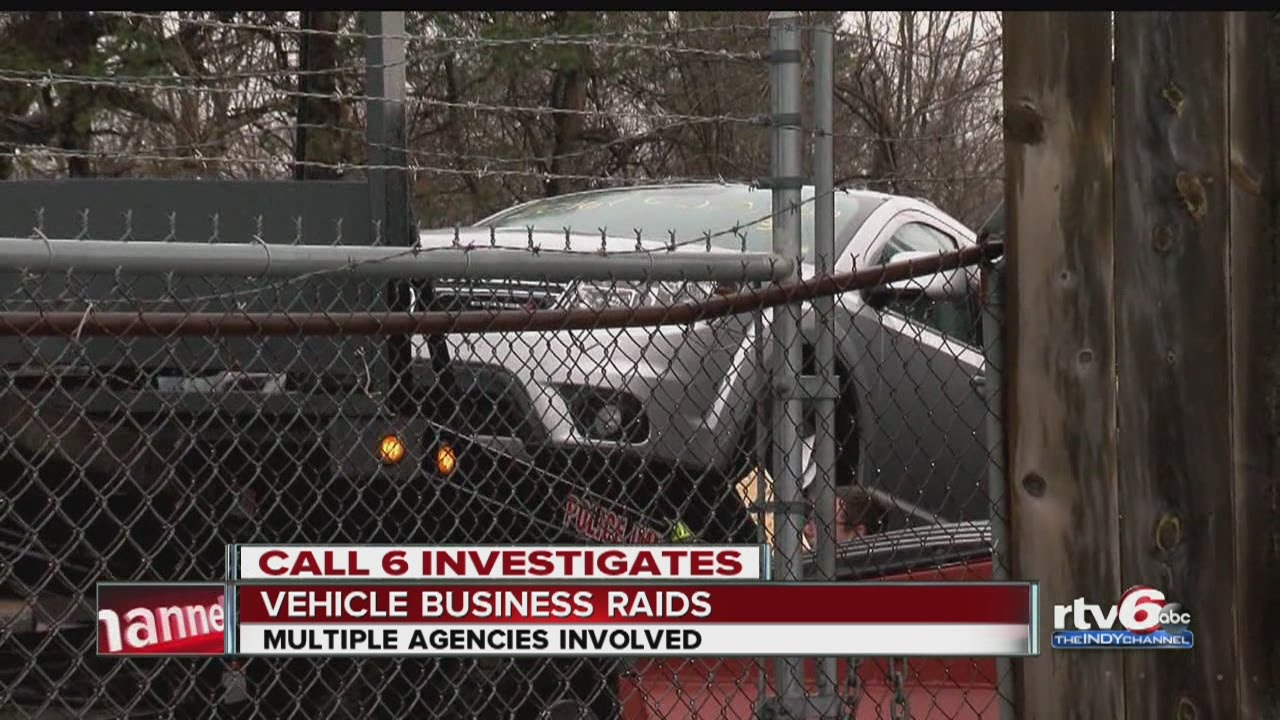 Police, Secret Service conduct raids on vehicle-based businesses - YouTube
