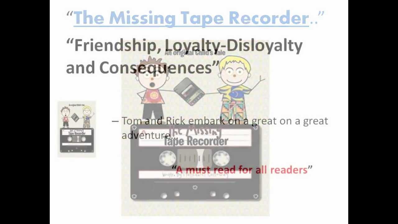 The Missing Tape Recorder! (TMT) - YouTube