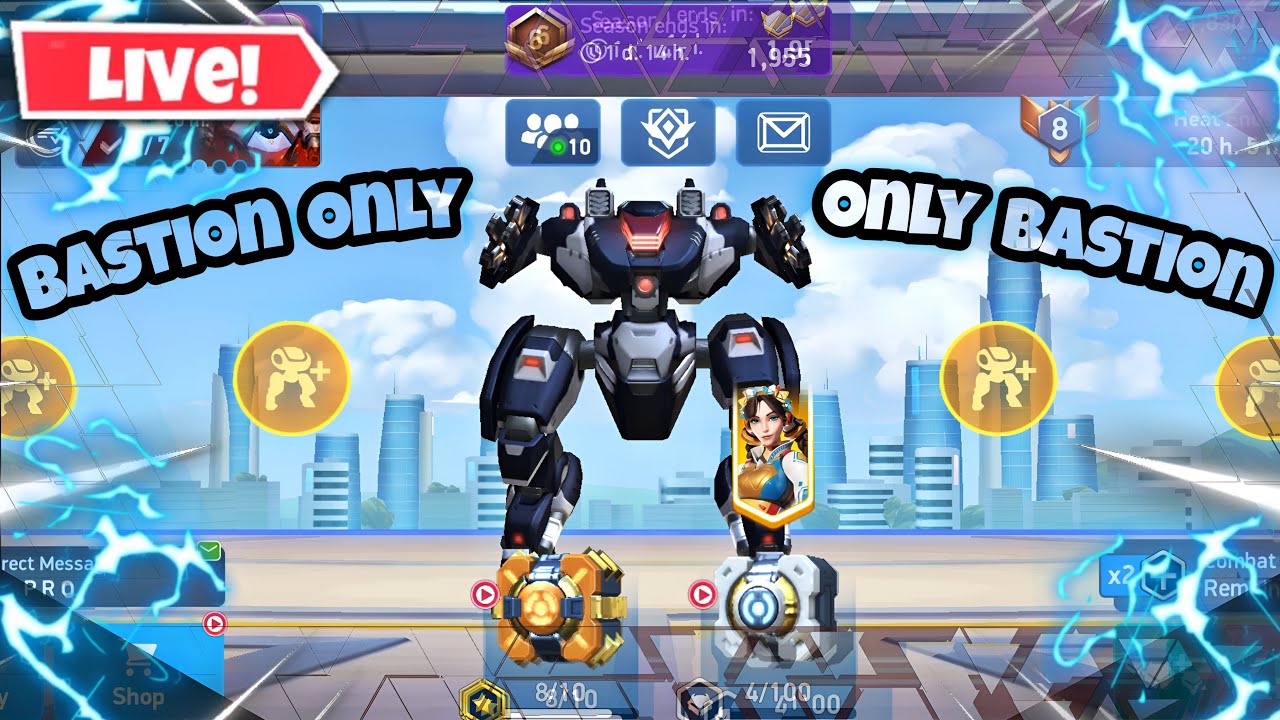 Mech Arena Only bastion challenge #mecharena - YouTube