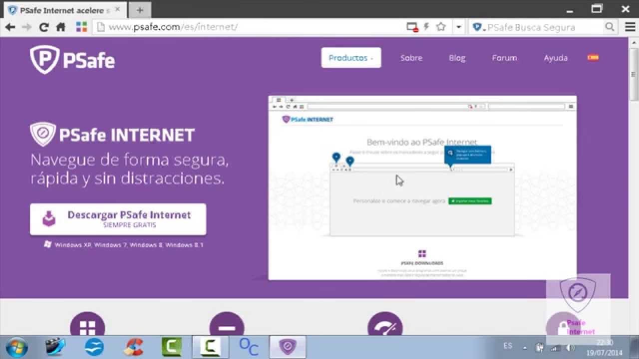 psafe internet. El mejor navegador - YouTube