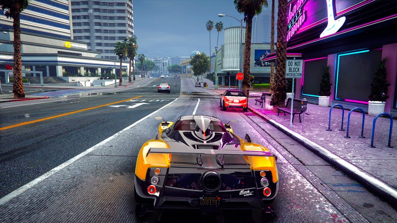 Gta V 2019 Gameplay In Motion Ultra Realistic Graphics