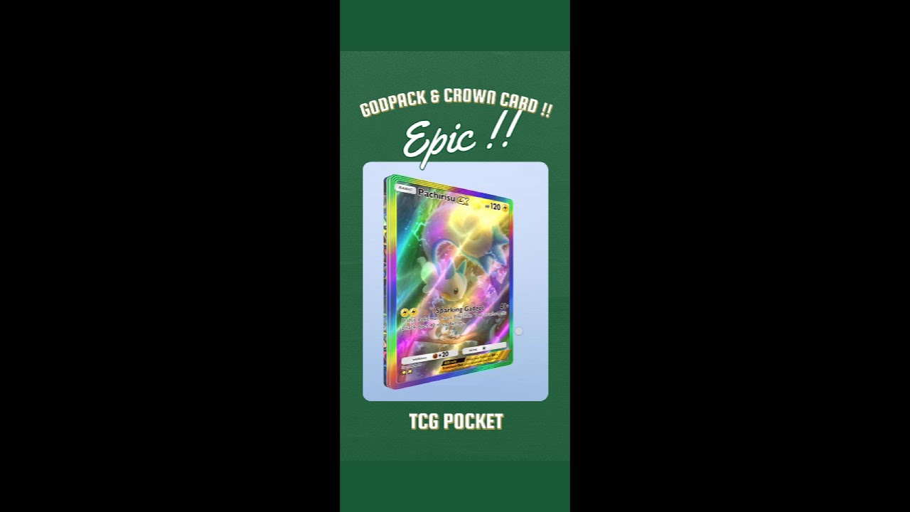 TCG POCKET Space-Time Smackdown OPENING GOD PACK & CROWN CARD !!! HYPE ...