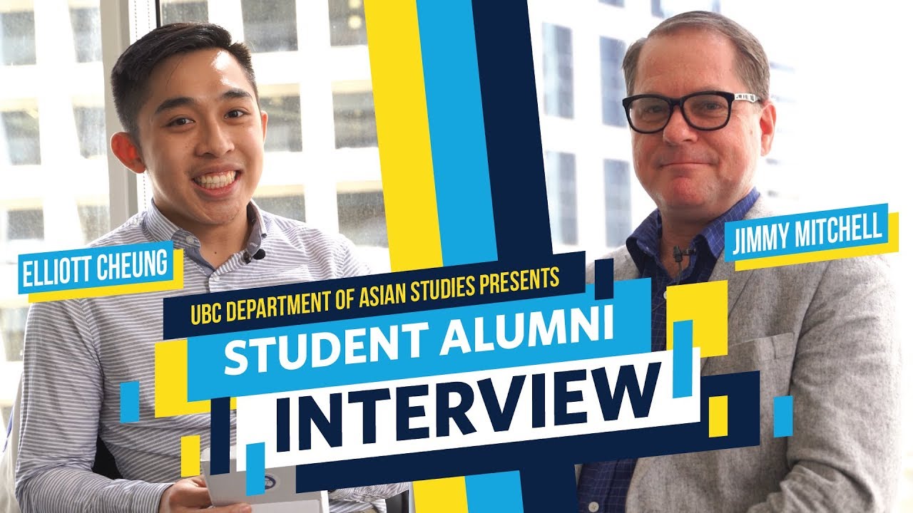 Jimmy Mitchell Student Alumni Interview with Elliott Cheung - YouTube