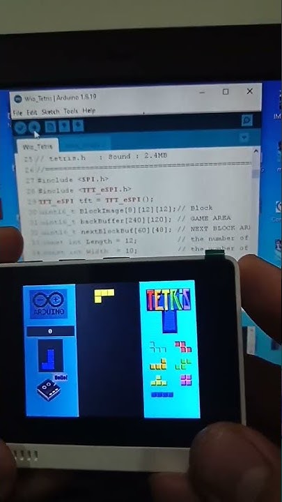 Game Tetris dengan Arduino - YouTube