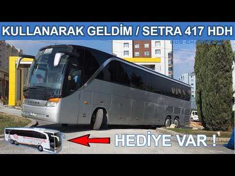 KULLANARAK GELDİM ! SETRA 417 HDH 14 METRELİK KARİZMA 😍 (HEDİYELİ VİDEO)
