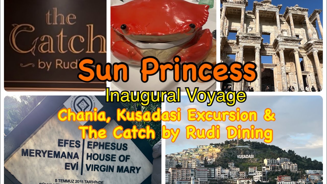 Cruise Diary Day 4-5: Sun Princess Inaugural Voyage - YouTube