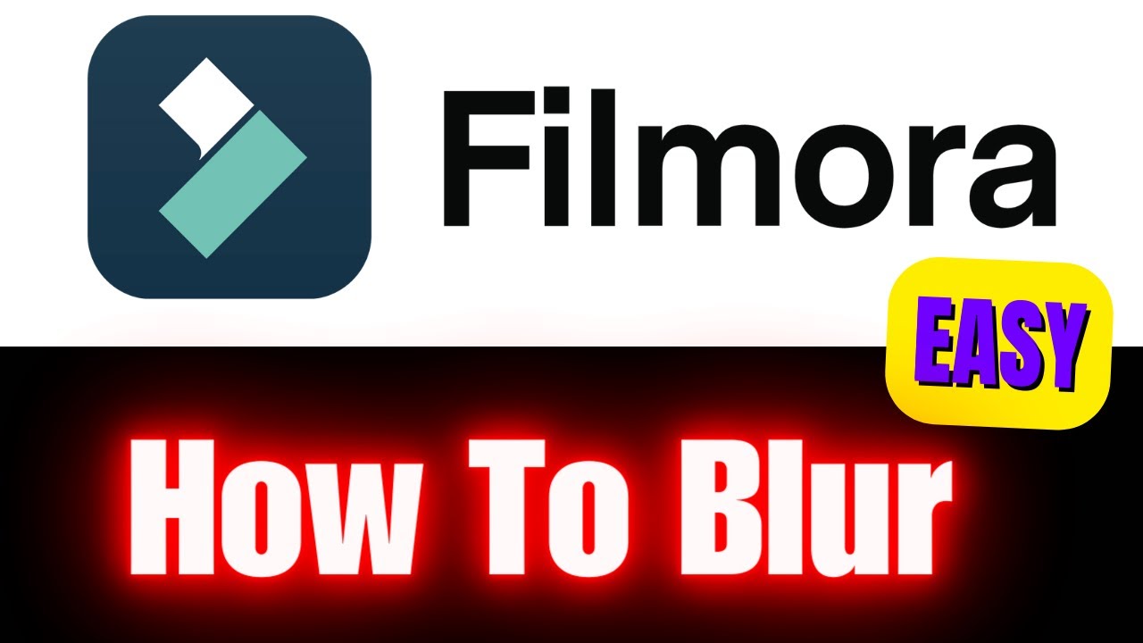 How To Blur Clip in Filmora WORKS NOW! - YouTube