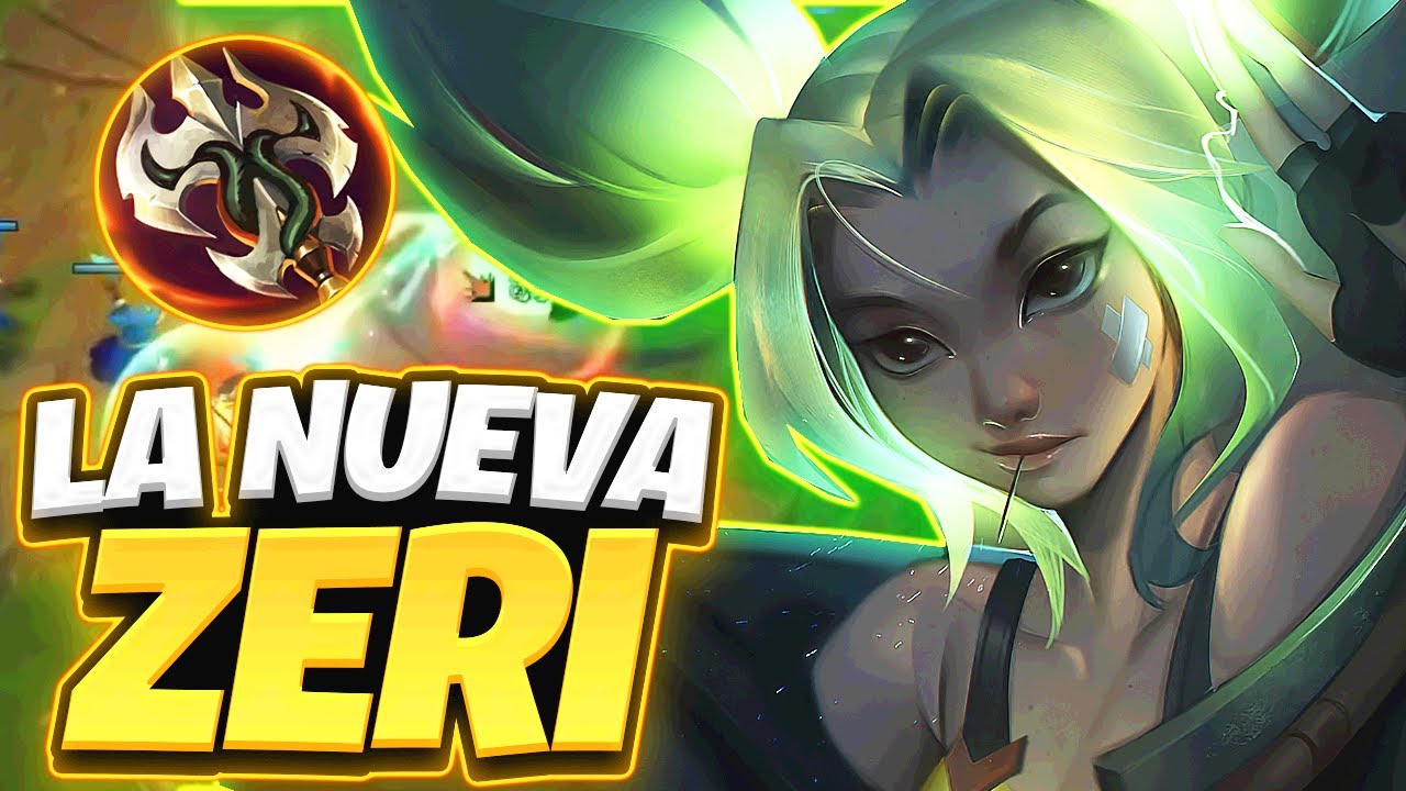 NUEVA ZERI 🔥 ¿JACK'SHO? Esta BUILD está ROTA 🔝 League of Legends - YouTube