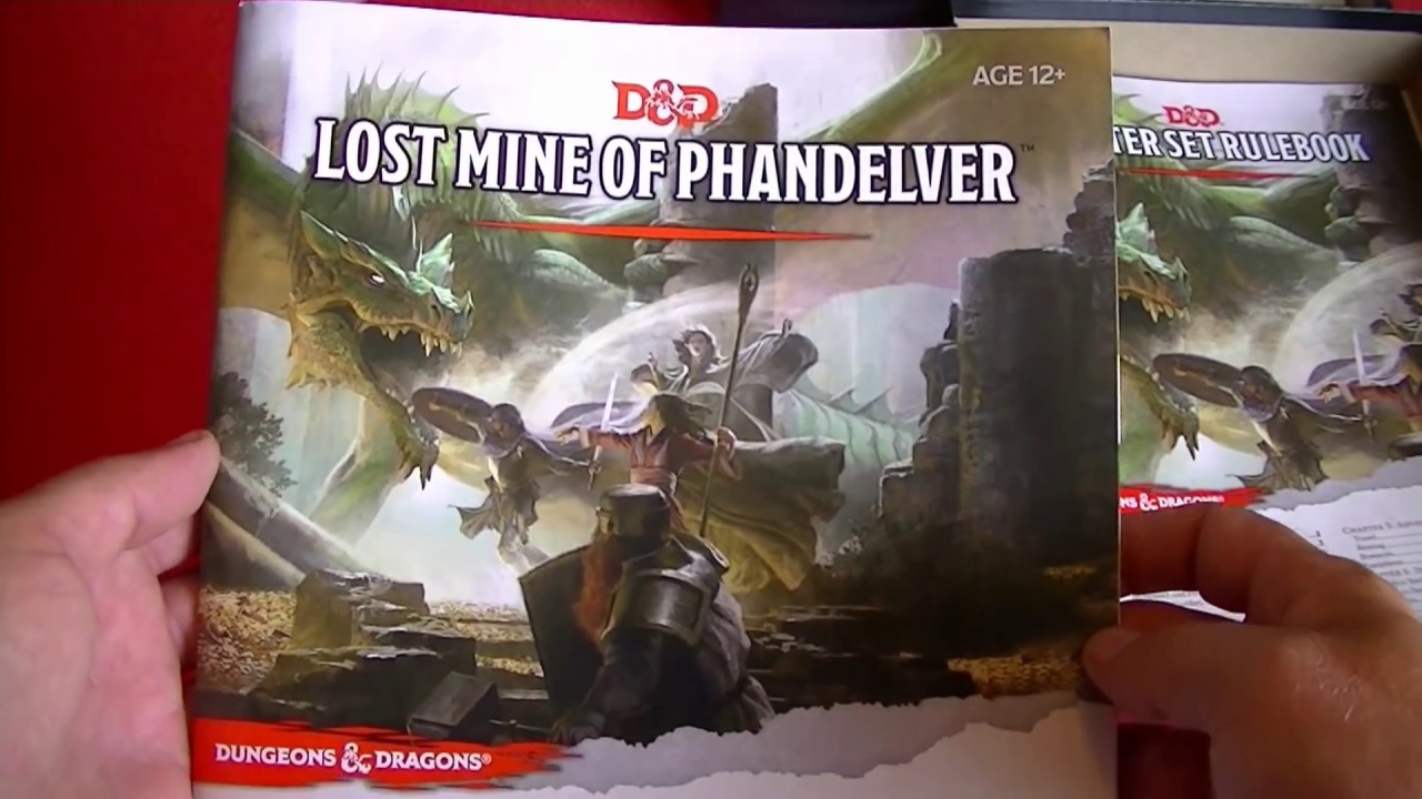 5E Dungeons & Dragons Starter Set Box - Page Through and Review - YouTube
