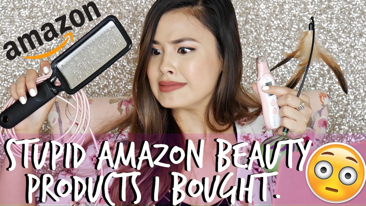 Reviewing Stupid Amazon Beauty Products I've Purchased | Most Relatable ...