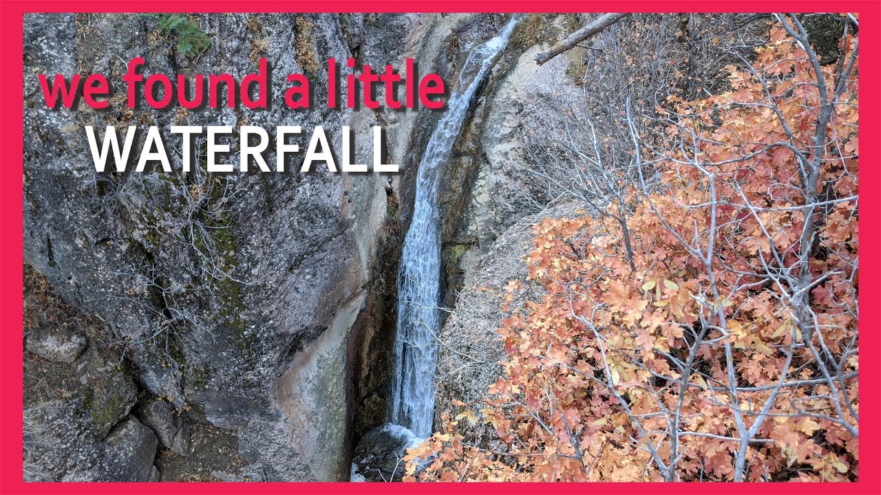 Maple Grove Falls - Rock Canyon Trail - Central Utah hiking - YouTube