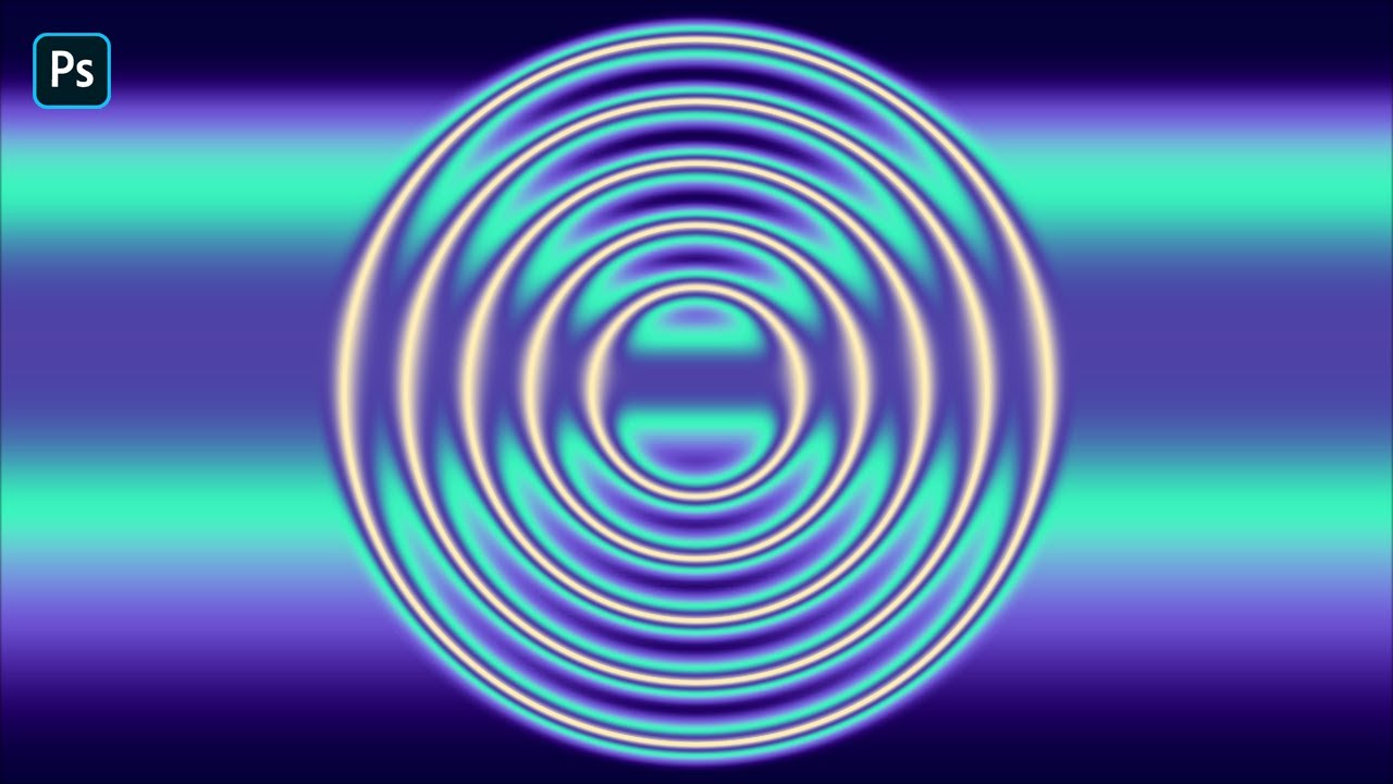 Circle Gradient Effect | Step by Step | Photoshop Tutorial - YouTube