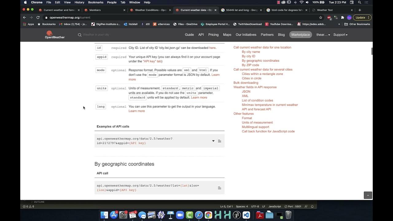Getting Started with Openweathermap - YouTube