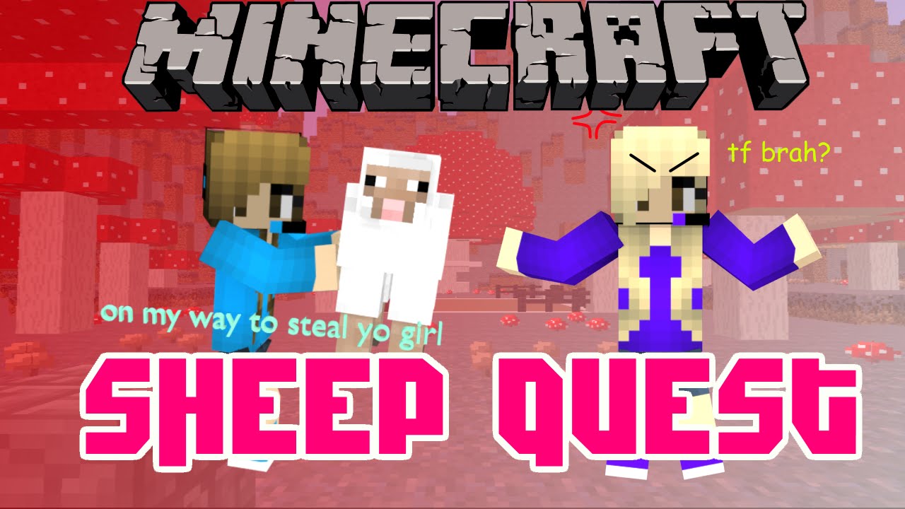 (OLD) Minecraft - Sheep Quest Mini Game! With Veronica and Kai'lani ft ...