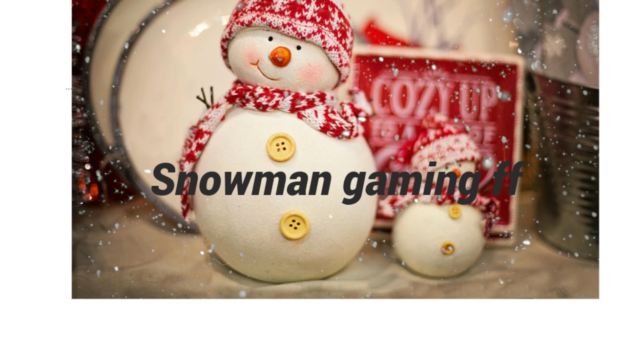 Snowman gaming Live Stream - YouTube