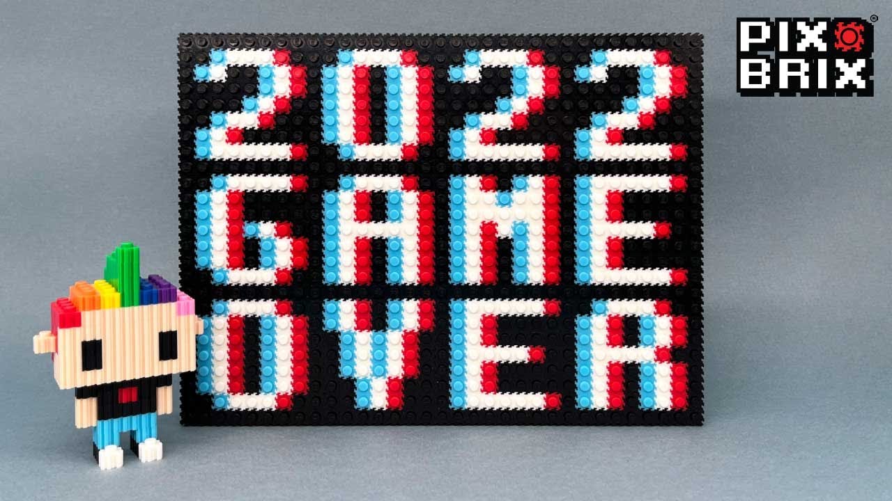 2022 GAME OVER NEW YEAR'S EVE - Pix Brix Instructions - YouTube
