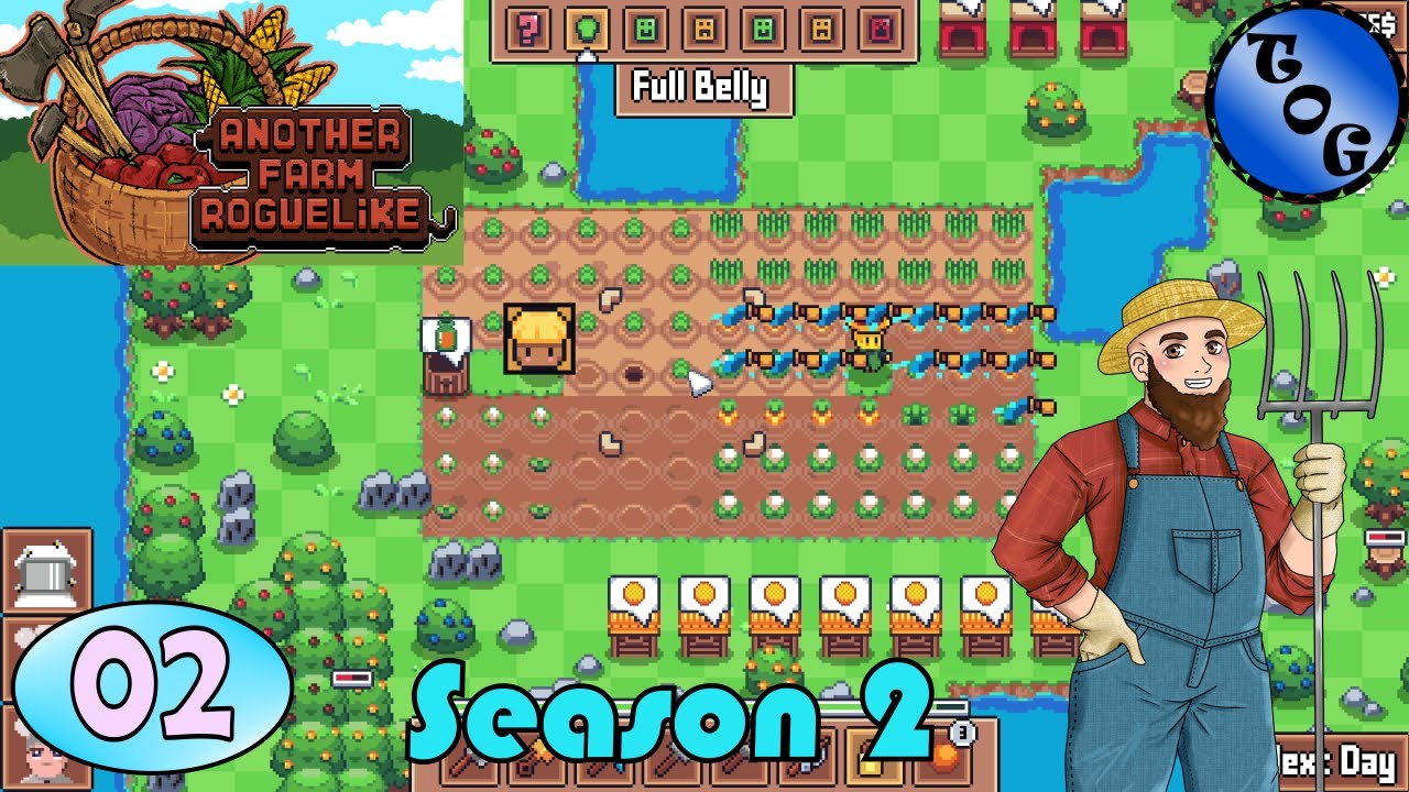 Another Farm Roguelike I Farm King! I Season 2 - Ep02 - YouTube