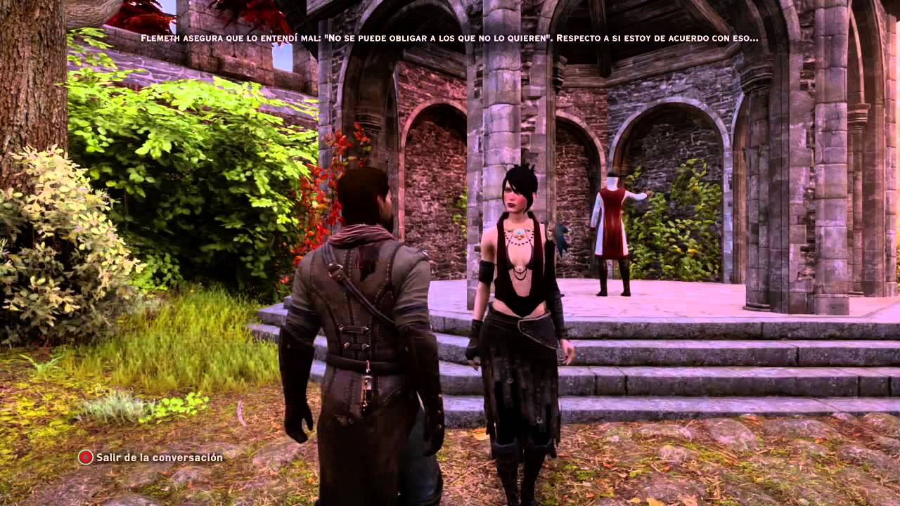 Dragon Age Inquisition: Morrigan sobre Flemeth - YouTube