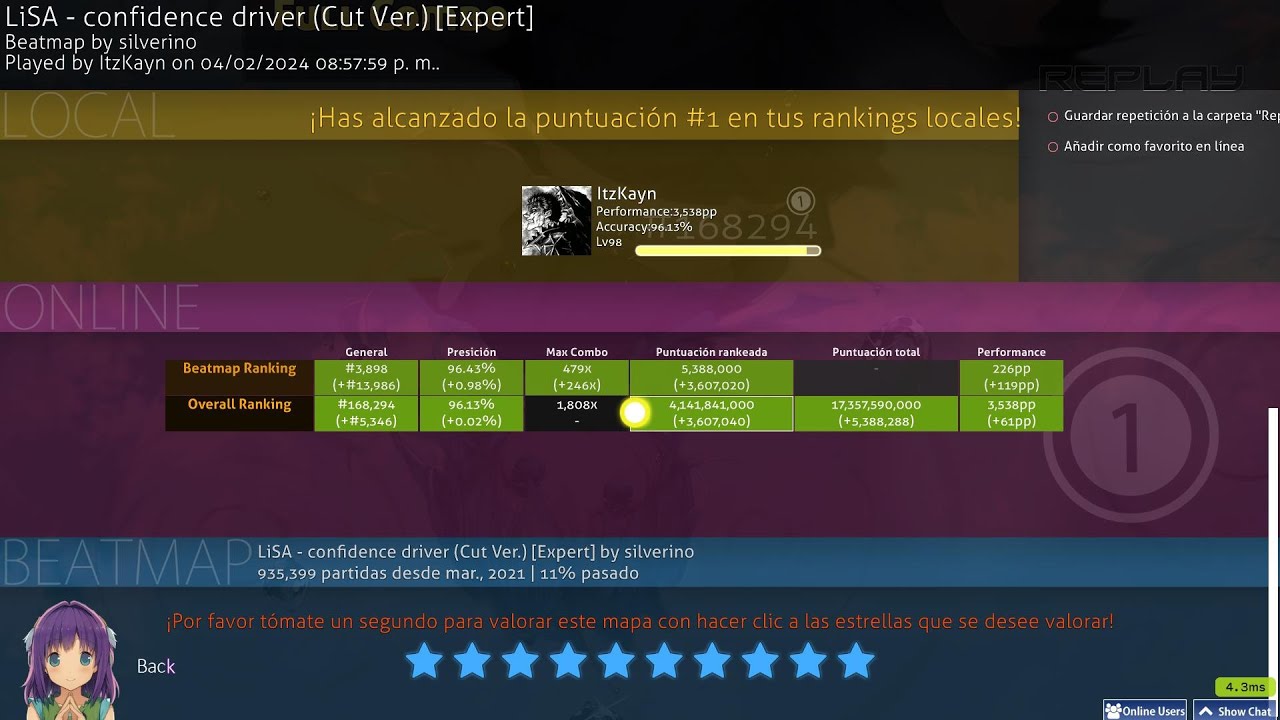 Mis Primeros 200 PP en Osu! | confidence driver (Cut Ver.) 6.19 - YouTube