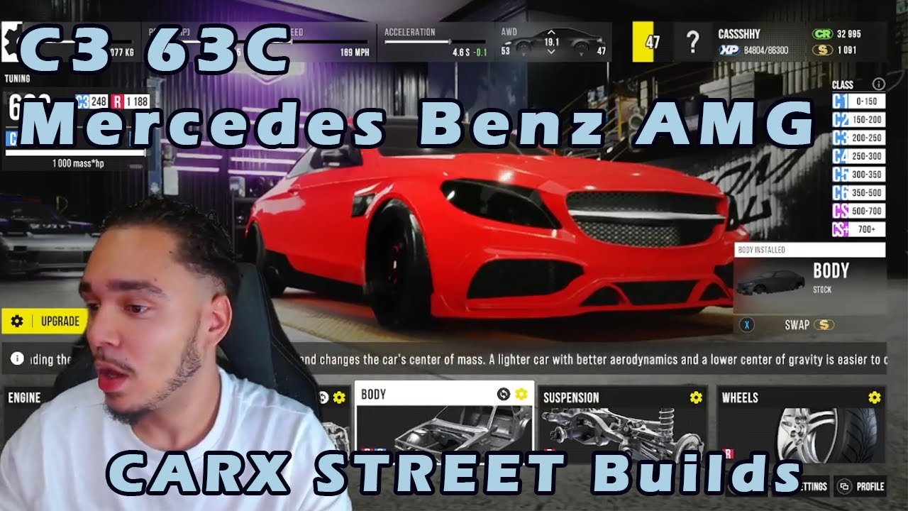 CarX Street: Mercedes AMG C3 63C Build 🔥 - YouTube