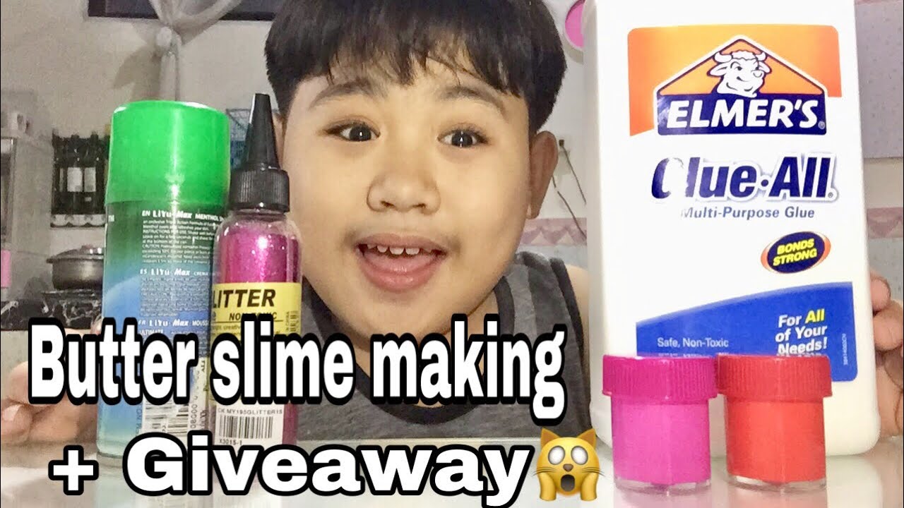 BUTTER SLIME + (GIVEAWAY)||SAMMY MANESE|| - YouTube