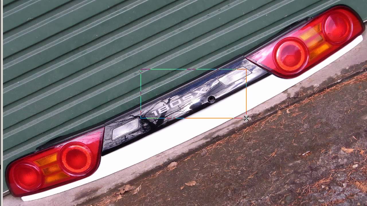 JDM OEM Kouki 180sx S13 Tail lights + garnish + metal garnish 240sx ...