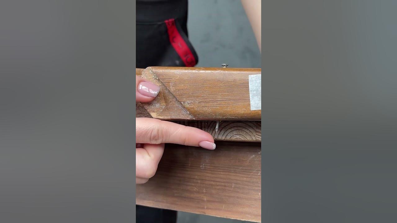 Как извлечь скрытые гвозди? #diy - YouTube