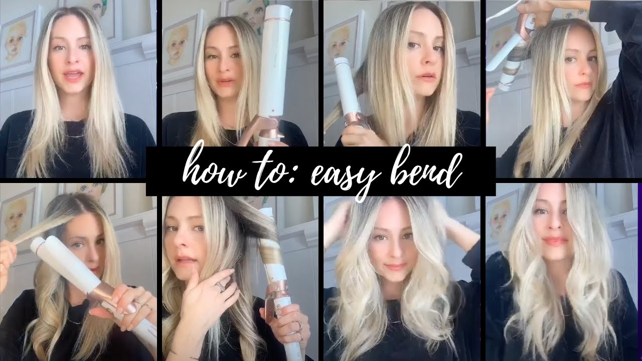 Easy, Soft Bend Waves Hair Tutorial With Celebrity Stylist Laura Polko ...