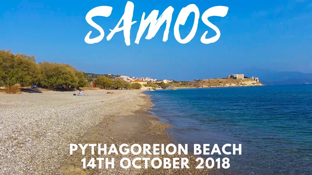Pythagoreion Beach 14th October 2018 SAMOS Greece Παραλια Πυθαγορειου ...