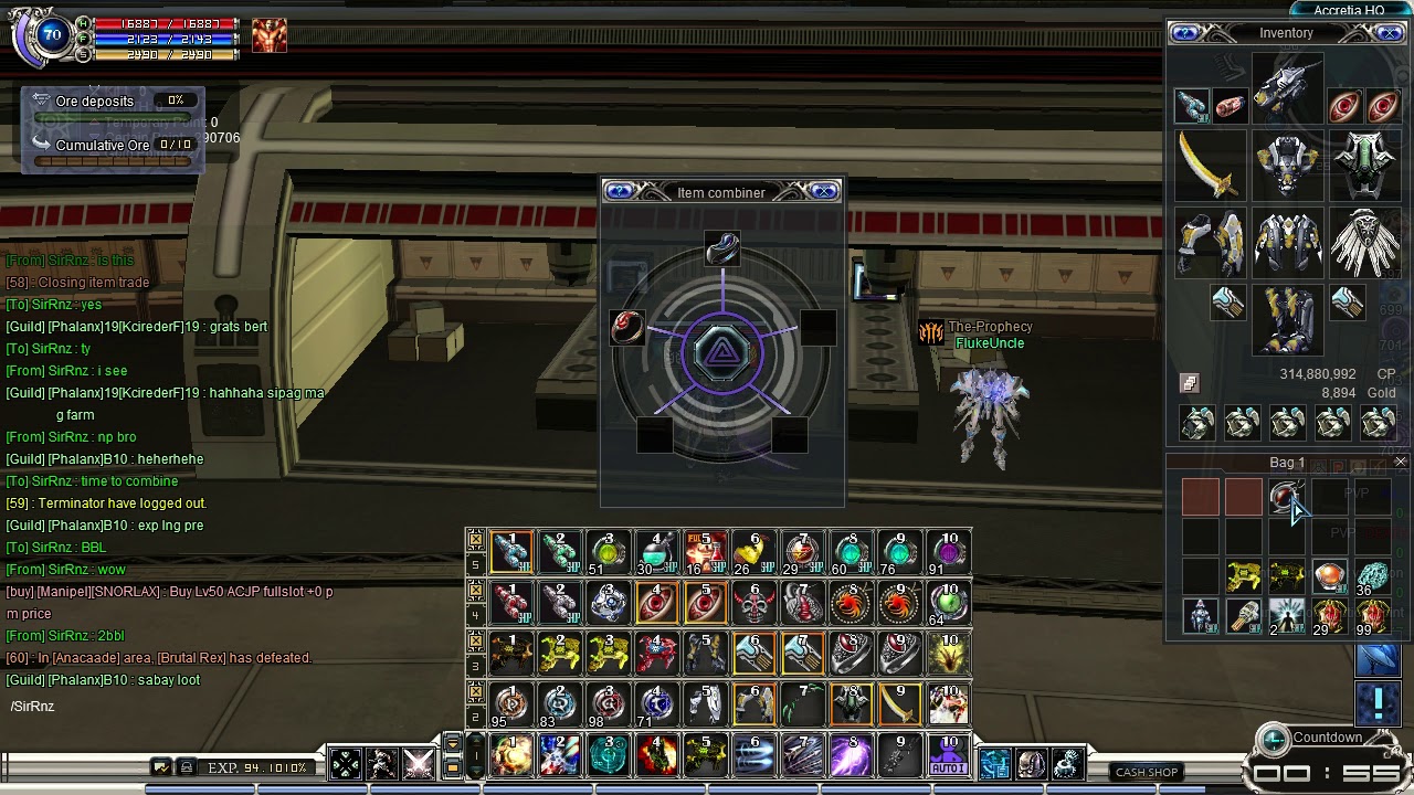 RF Online Shot Akira redfox BBL combine 2019 - YouTube