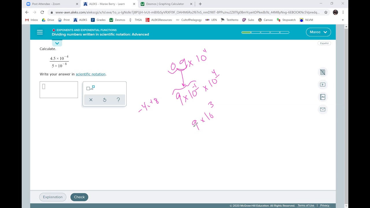 Dividing Numbers Written In Scientific Notation Advanced YouTube Dividing Numbers Written In Scientific Notation Advanced YouTube