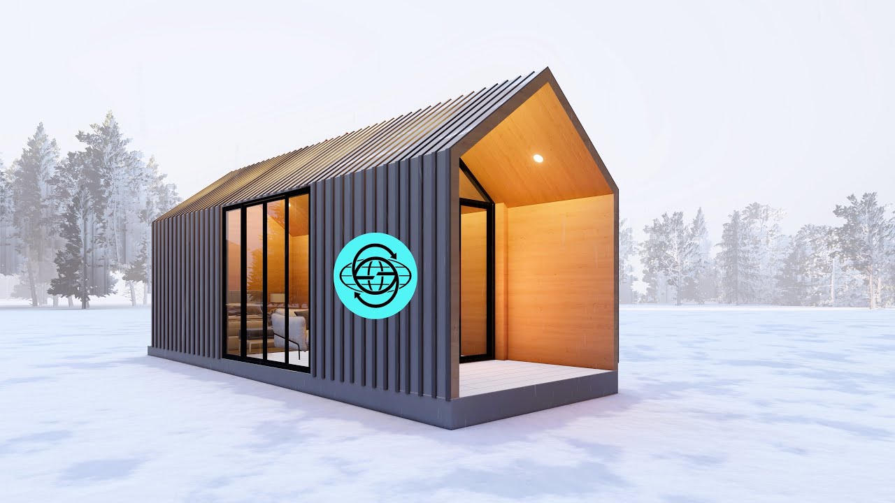 Nordic Cabin 10x20 - 2024 Global Glamping Product Launch - YouTube