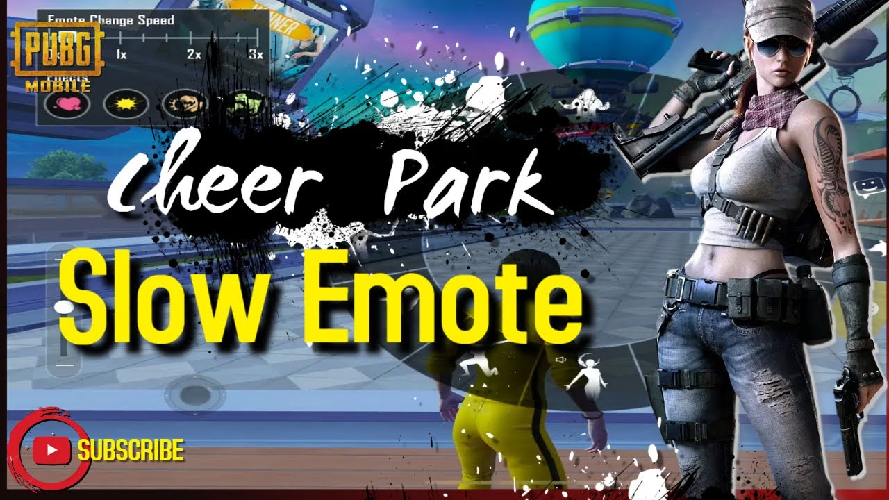 CheerPark Slow Emote Tutorial IQAyazYT Slow Emote Kase Karen Cheer Park ...