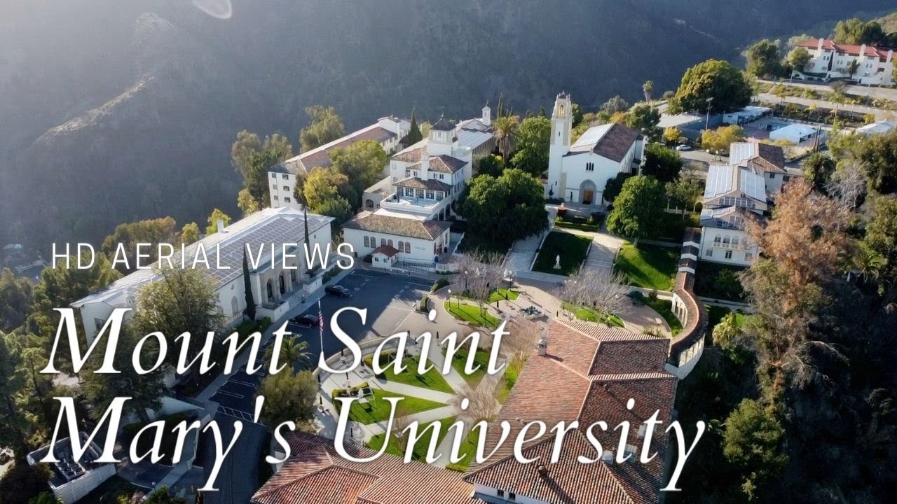 Drone Views of Mount St Mary's University (HD) - YouTube
