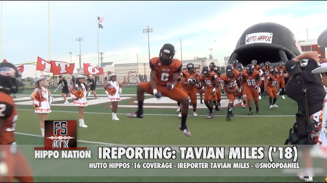 Hutto Football | Week 1 | 2016 🏈 - YouTube