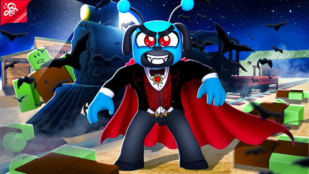 PÃO PÃO VIROU VAMPIRO NO DEAD RAILS! (Roblox) - YouTube