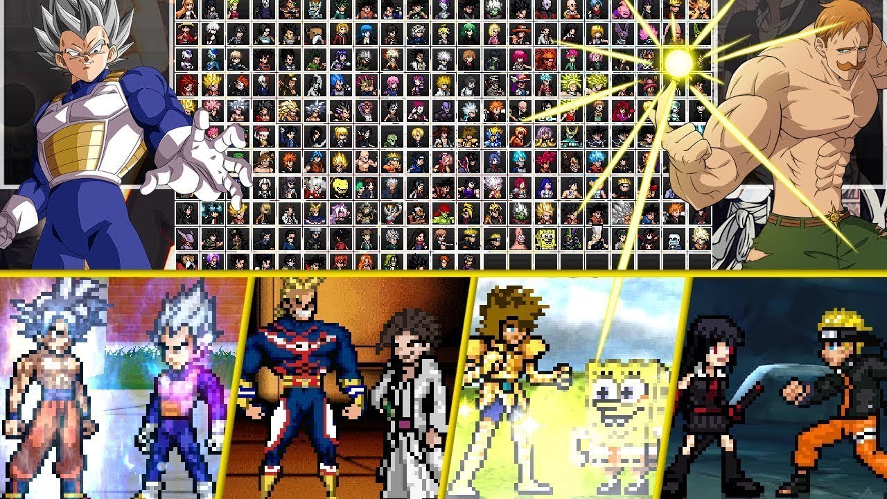 mugen 500ตัว ตั้งปุ่ม+สอนสกิล - YouTube