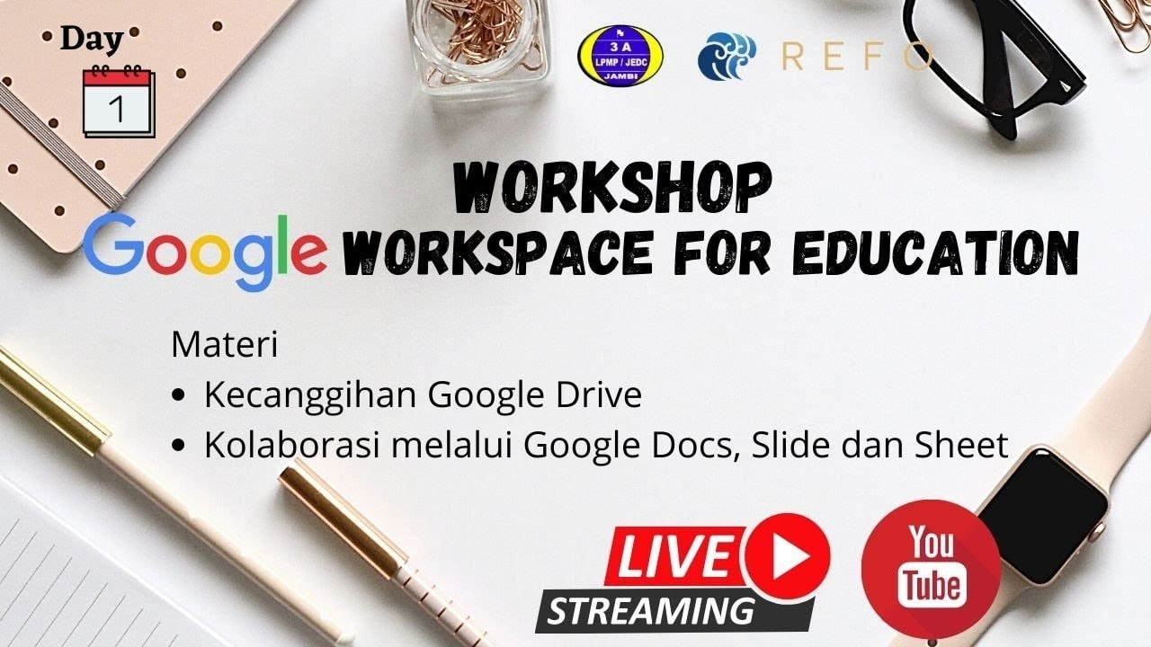 Day 1: Workshop Google Workspace for Education - YouTube