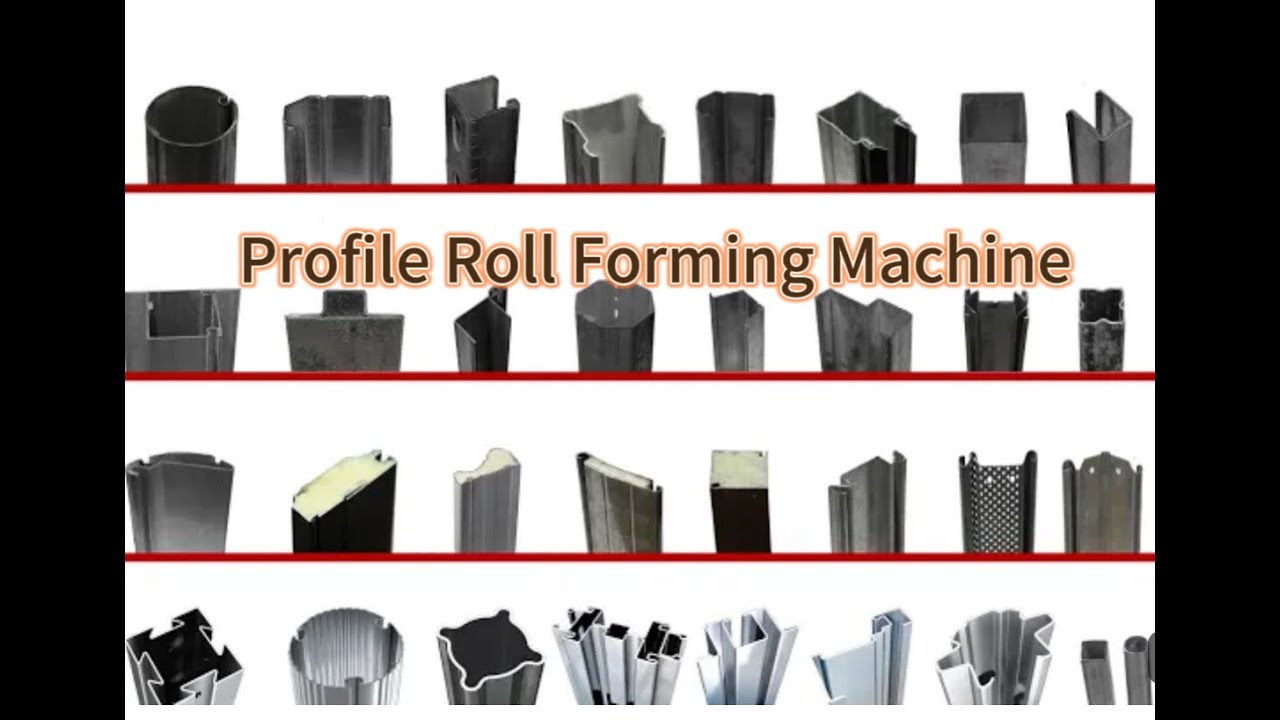 Custom Profile Roll Forming Machine - YouTube