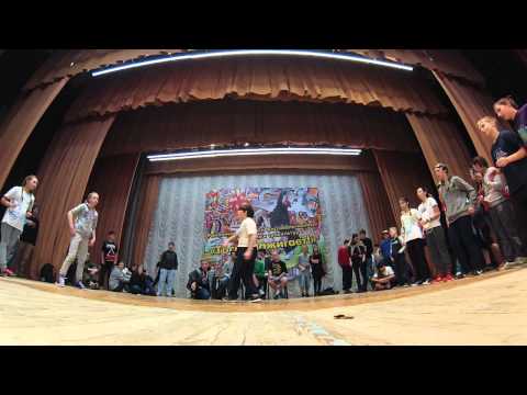 Crazy C vs Red D | 1:2 | 1x1 | KIDZ | TOSNO zazhigaet | 2014 - #bboy #bgirl #breakdance