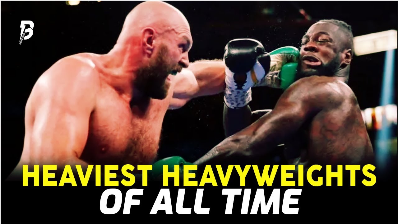 The Heaviest Heavyweight Boxers Of ALL TIME!😳 - YouTube