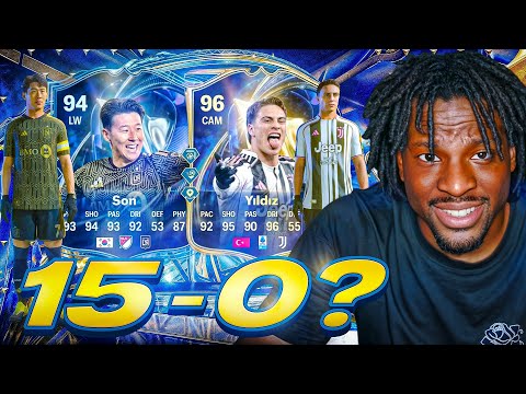 CAN I GO 15-0 with TOTS SON & YILDIZ