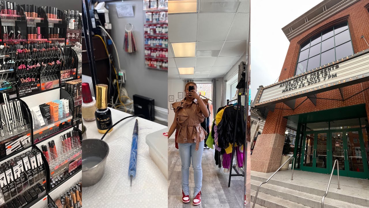 FASHION SHOW PREP + VLOG [shopping, hair, nails, day of the show & more ...