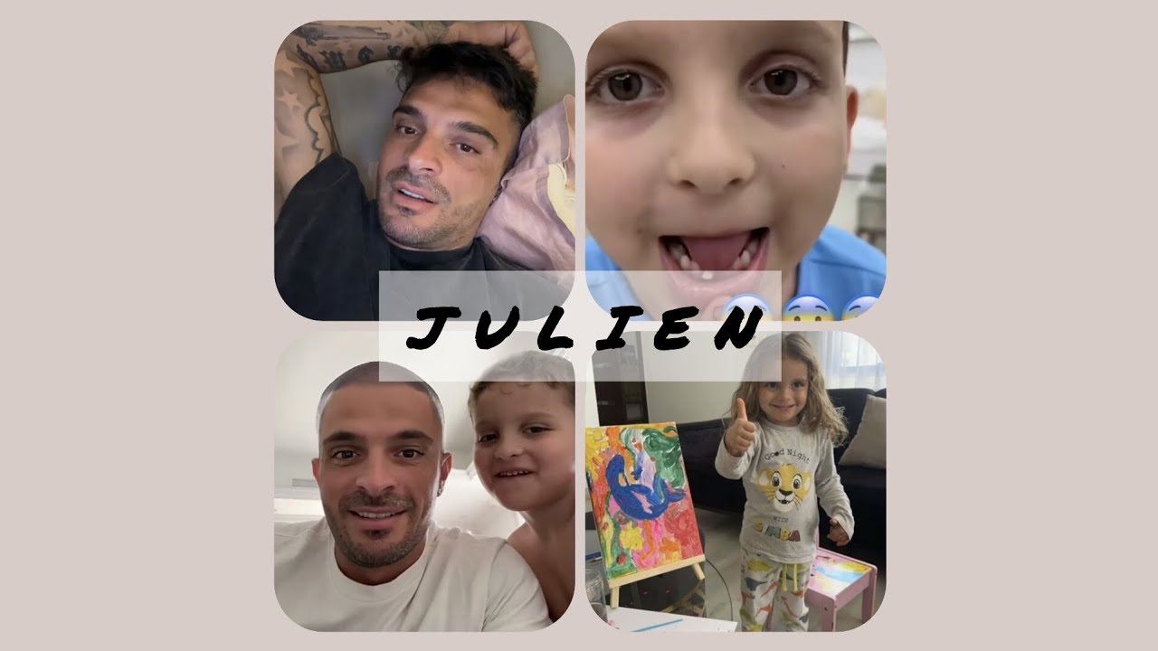 Julien nostalgique......ses enfants grandissent 😋🥰😍🤲 - YouTube