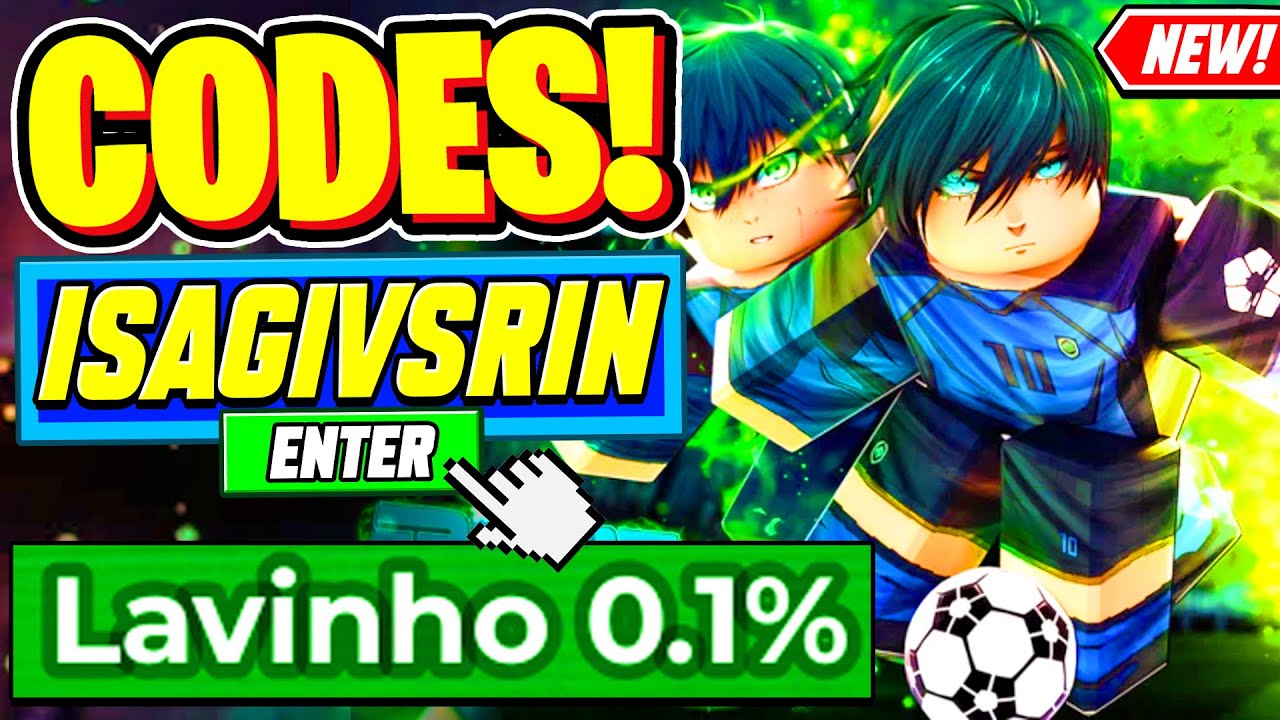 ⚠️New⚠️ ALL WORKING ISAGI VS RIN UPDATE CODES For Blue Lock Rivals ...