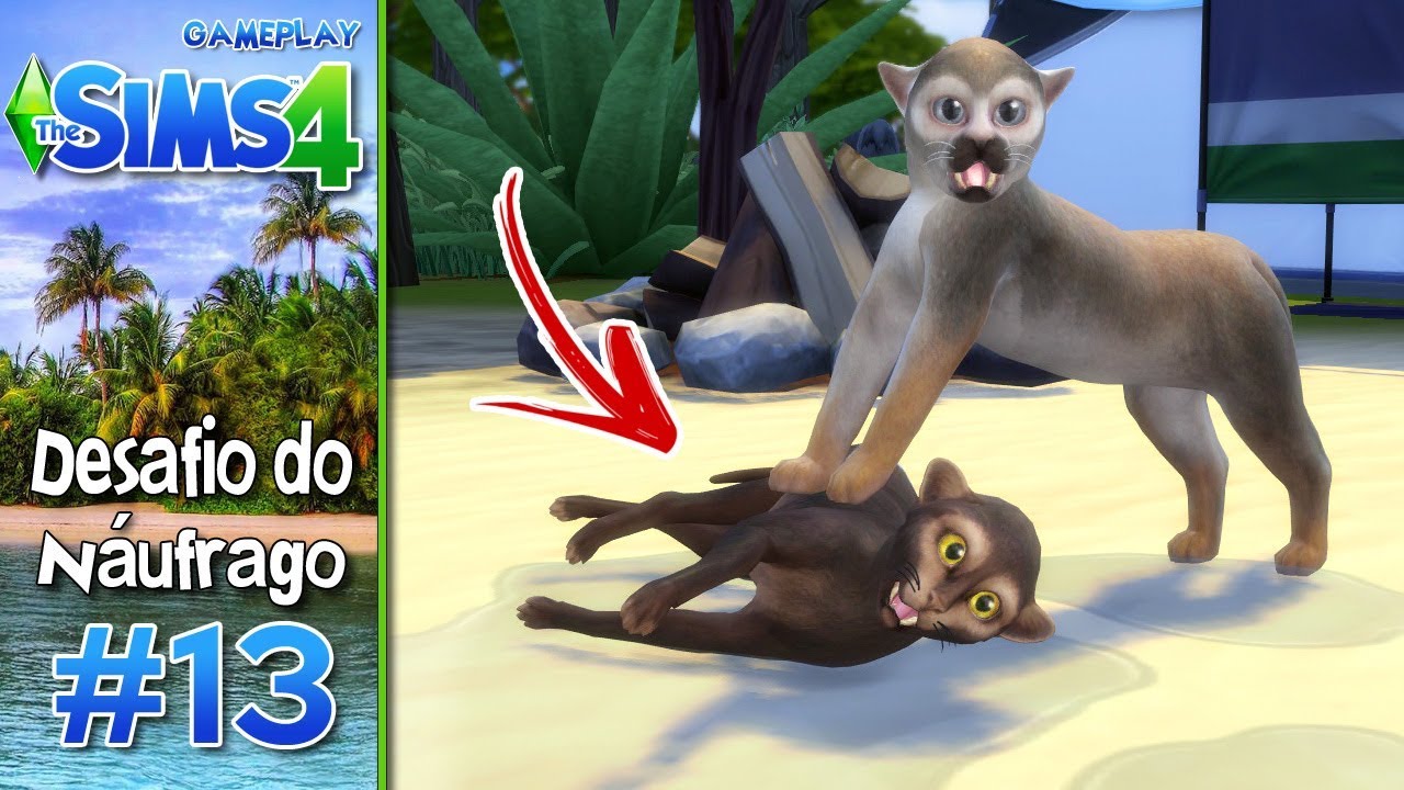 JANE ESTÁ GRÁVIDA DO TARZAN #13 - DESAFIO DO NÁUFRAGO The Sims 4 - YouTube