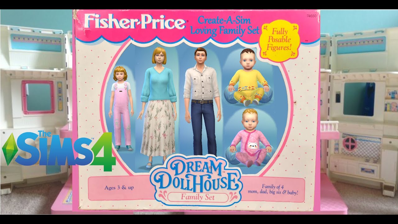 Fisher-Price Dream Dollhouse | Loving Family Dolls | The Sims 4 ...